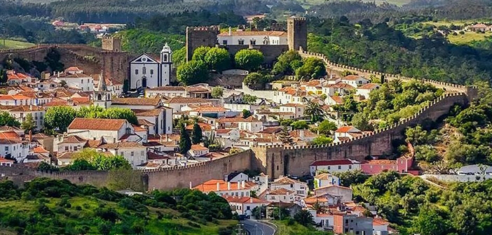 ÓBIDOS - A cidadela Real medieval que encanta com sua muralha.