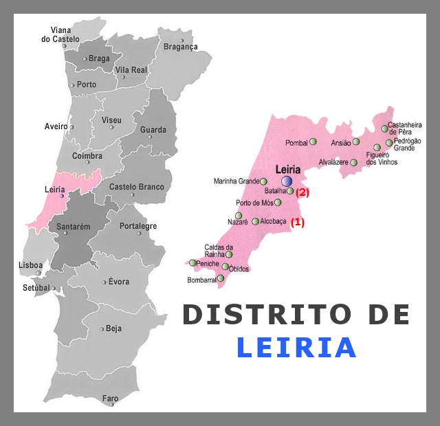 PORTUGAL - Leiria dia 2 - Tomar, Fátima e Grutas » Unindo pontos